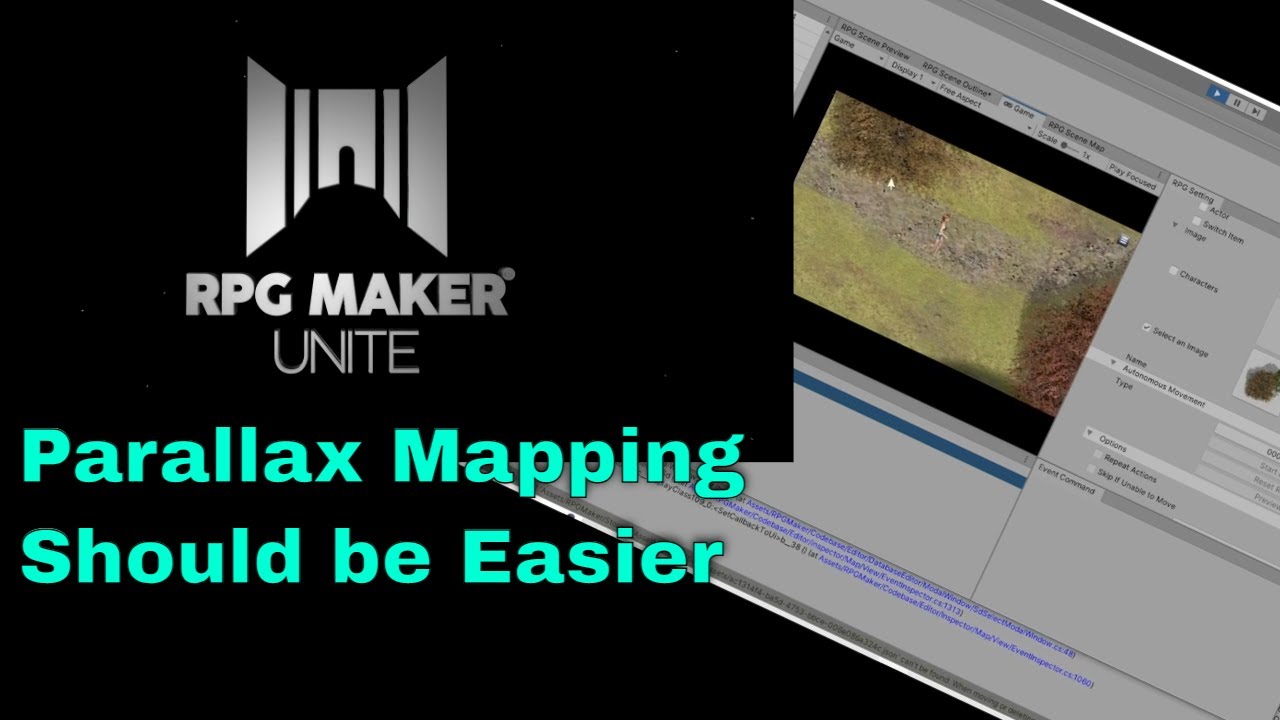Rpg Maker Unite Parallax Mapping How I Do It Because Unite Is Stupid