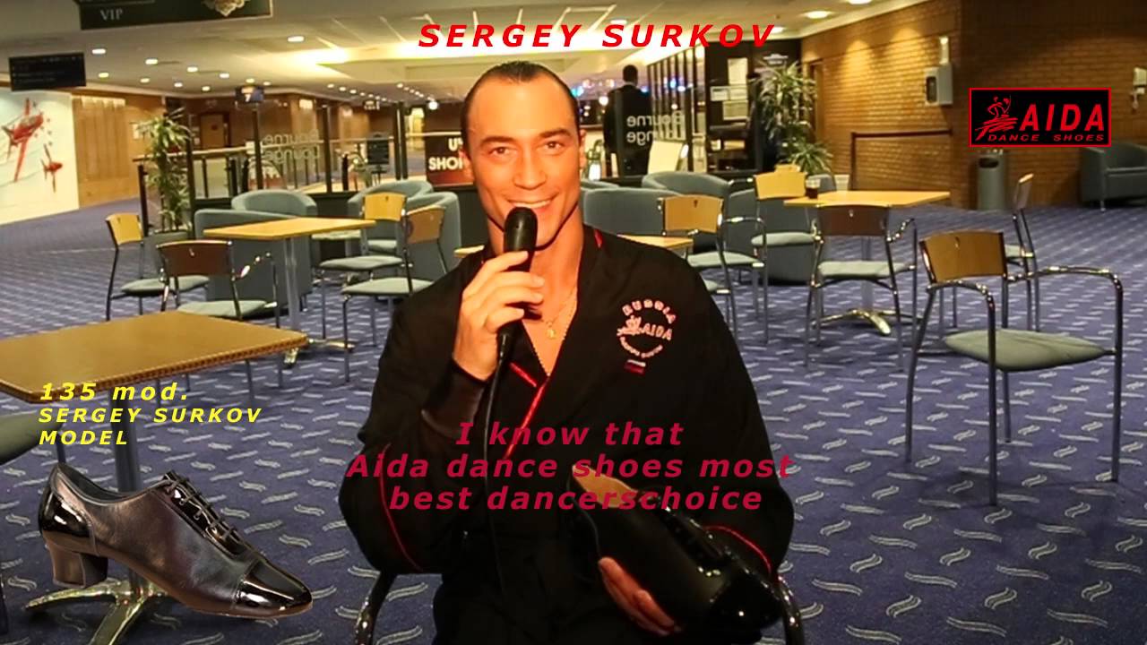Sergey Surkov speaking about Aida shoes and his dancing www.aidadance ...