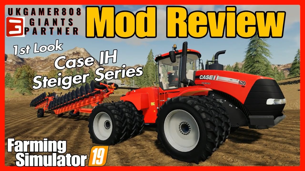 CASE IH STEIGER Mod Review fs19 #farmingsimulator #fs19modsreview - YouTube