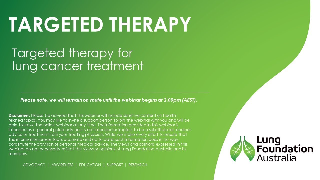 Live Well Breathe Better - Lung Cancer: Targeted Therapy for lung ...