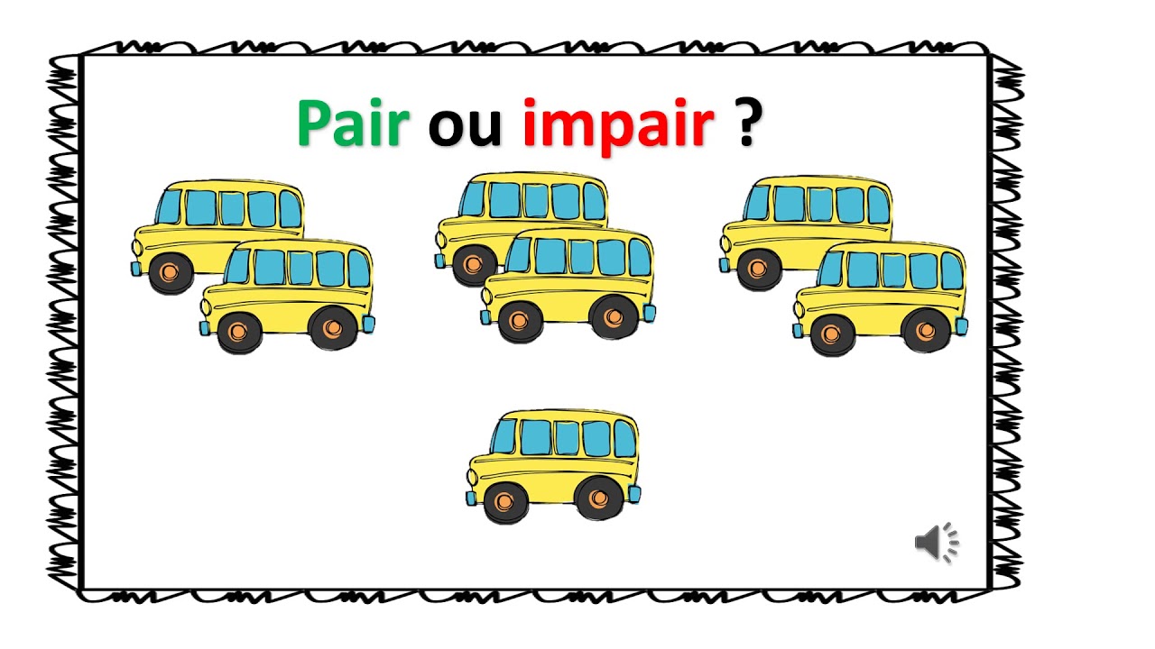 Nombres pair et impair - YouTube