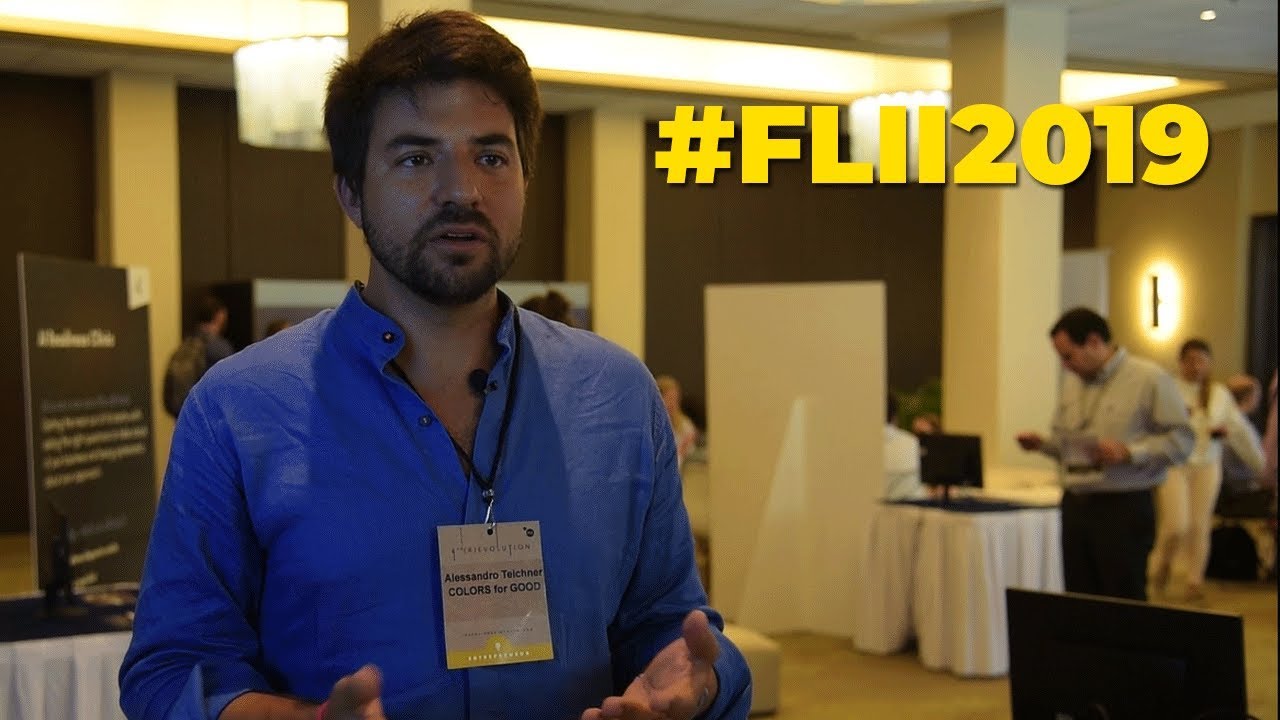 Entrevista a Alessandro Teichner, CEO de ColorsxGood, en el FLII 2019 ...