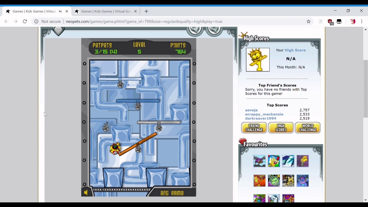 Neopets: Bumble Beams (2,563 points) - YouTube