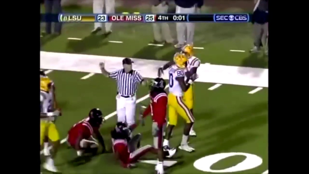 Verne and Gary Get Angry: LSU at Ole Miss 2009 - YouTube
