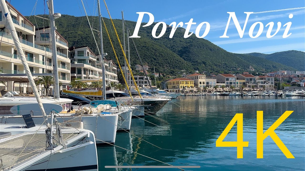 Porto Novi Montenegro 🇲🇪 Walking Tour 4K - YouTube