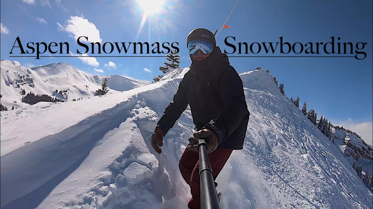 Aspen Snowmass Snowboarding! Epic Snowboarding Colorado Ski Resort ...