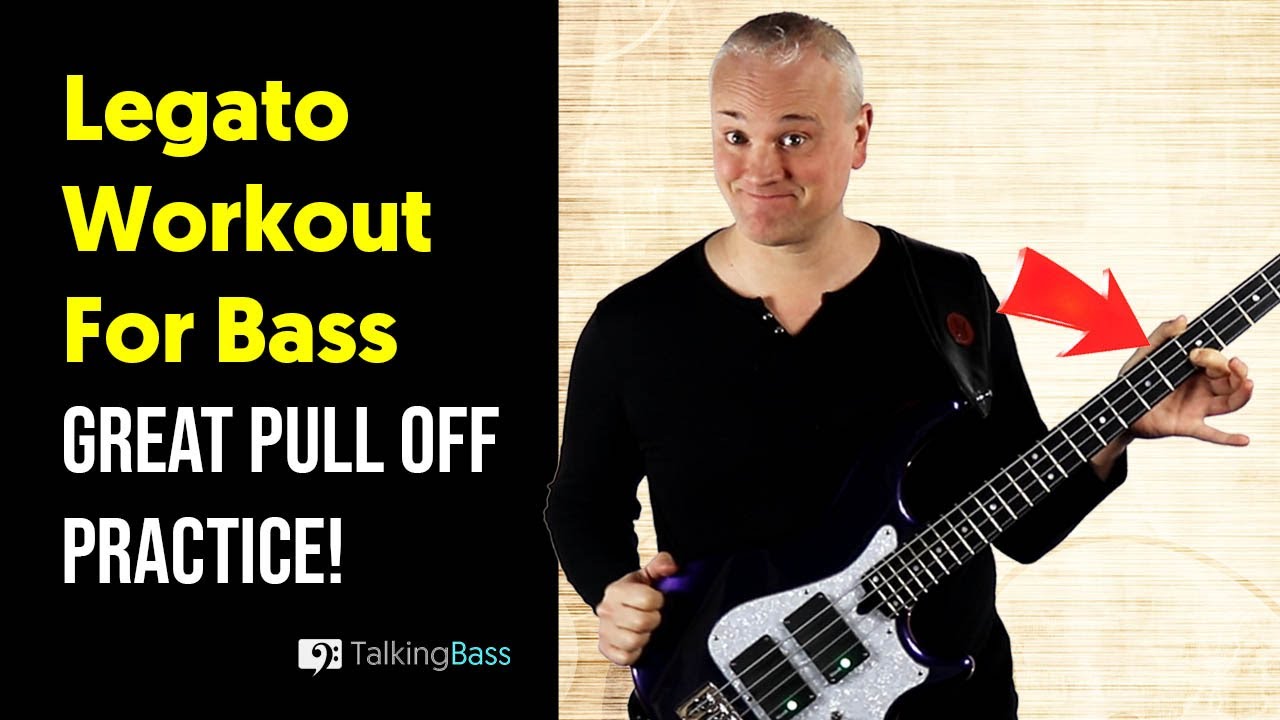 Legato Workout For Bass - Great Pull Off Practice! - YouTube