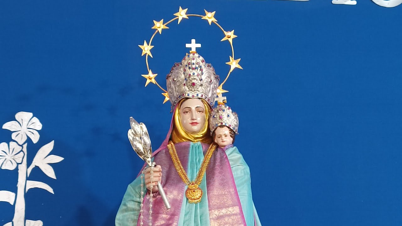 Velankanni procession at St Ignatius church khadki - YouTube