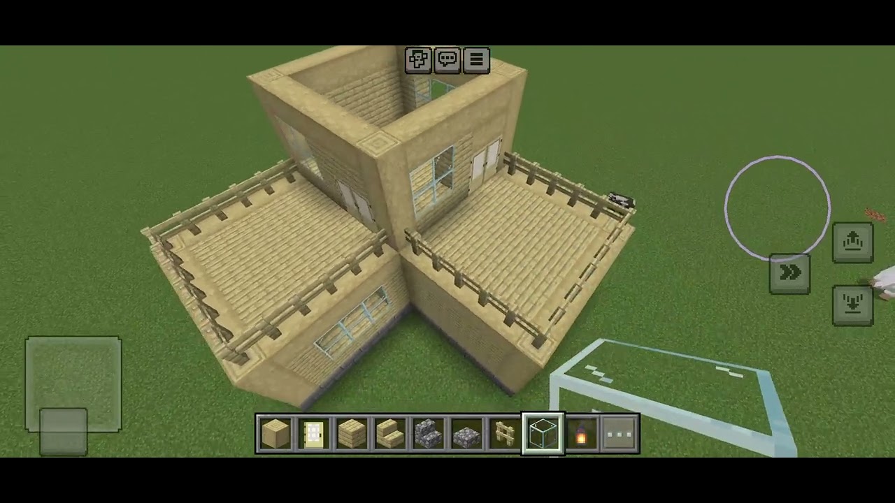 Como hacer Una Casa de Abedul en Minecraft - YouTube