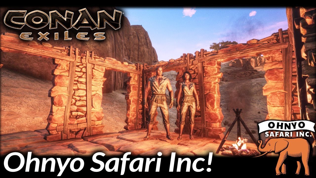 Ohnyo Safari Inc.! | Conan Exiles | Season 2 | EP 1 - YouTube