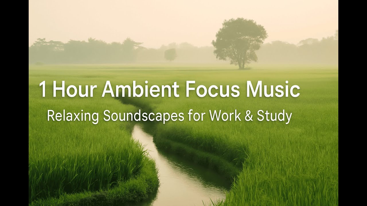 1 Hour Ambient Focus Music | Relaxing Soundscapes for Work & Study. # ...