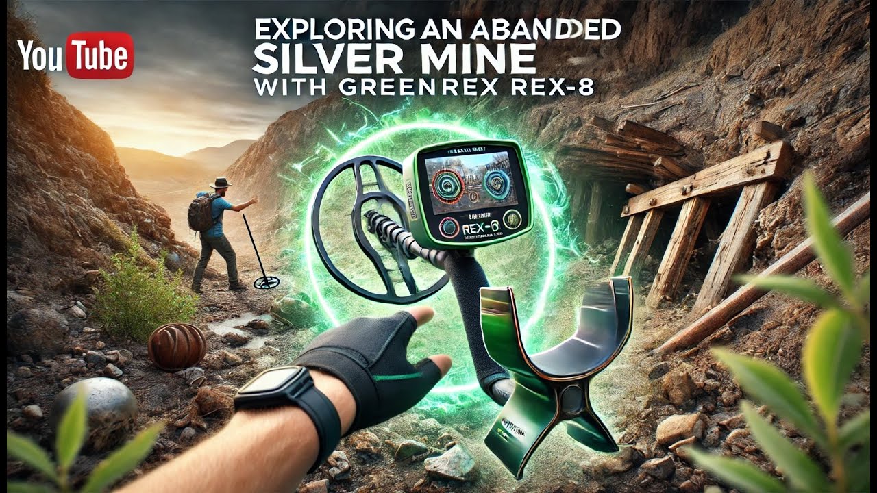 Exploring an Abandoned Silver Mine with the GreenRex Rex-8 Metal ...