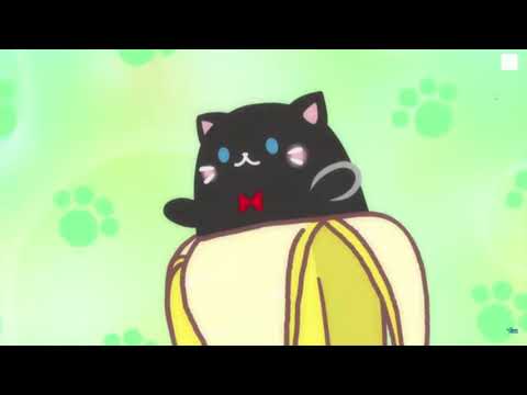 watching bananya cat show but in spanish