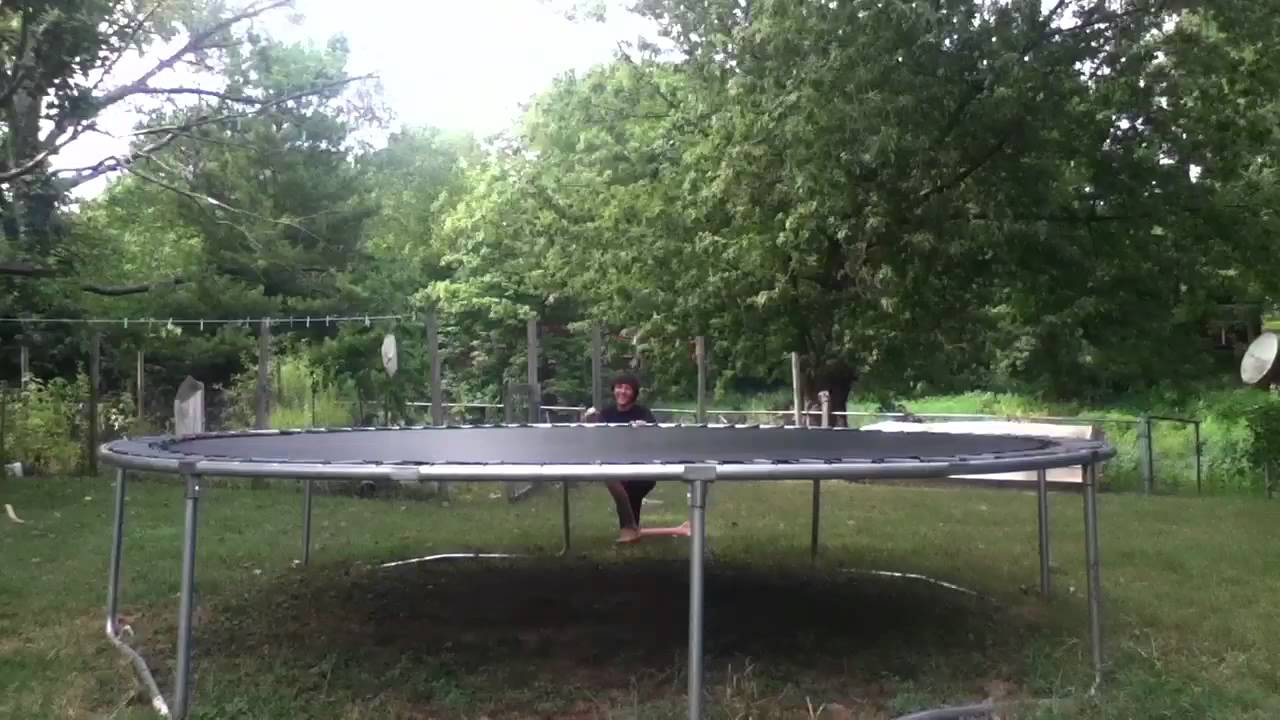 Trampoline Fail - YouTube
