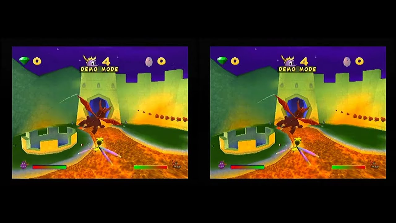 PS2 DECKARD IOP Little frame drop - Spyro 3 Year of the Dragon PS1/PSX ...