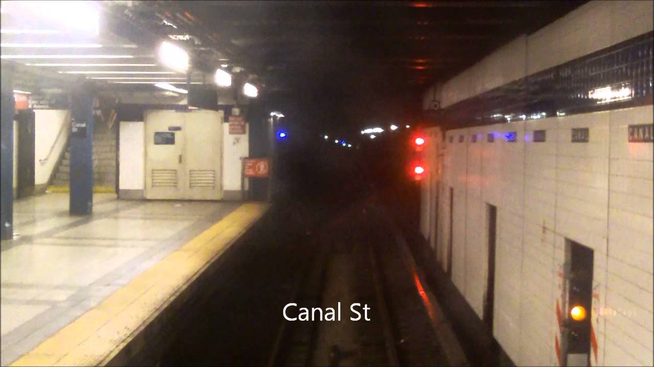A RFW Ride on a NYCTA R32 C train from Spring St to Canal St - YouTube