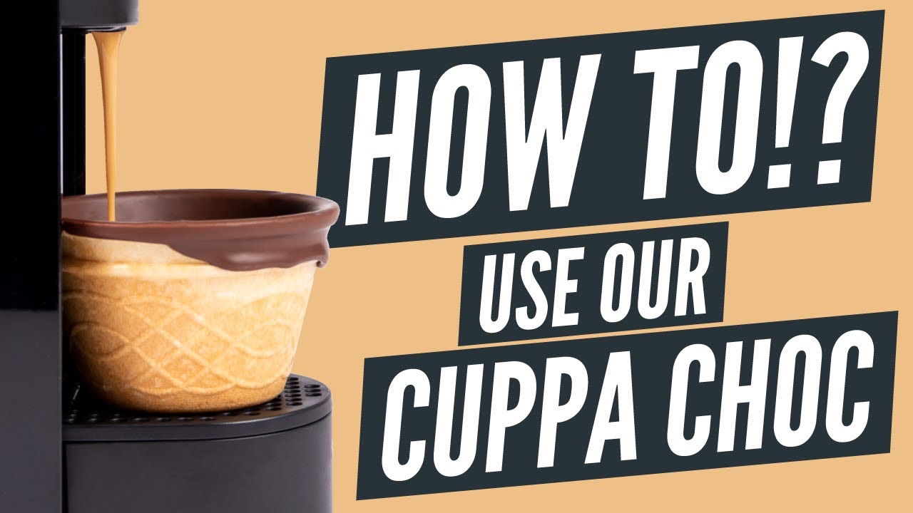 HOW TO | Use Our Choc Wafer Cup (Aka The Cuppa Choc) - YouTube