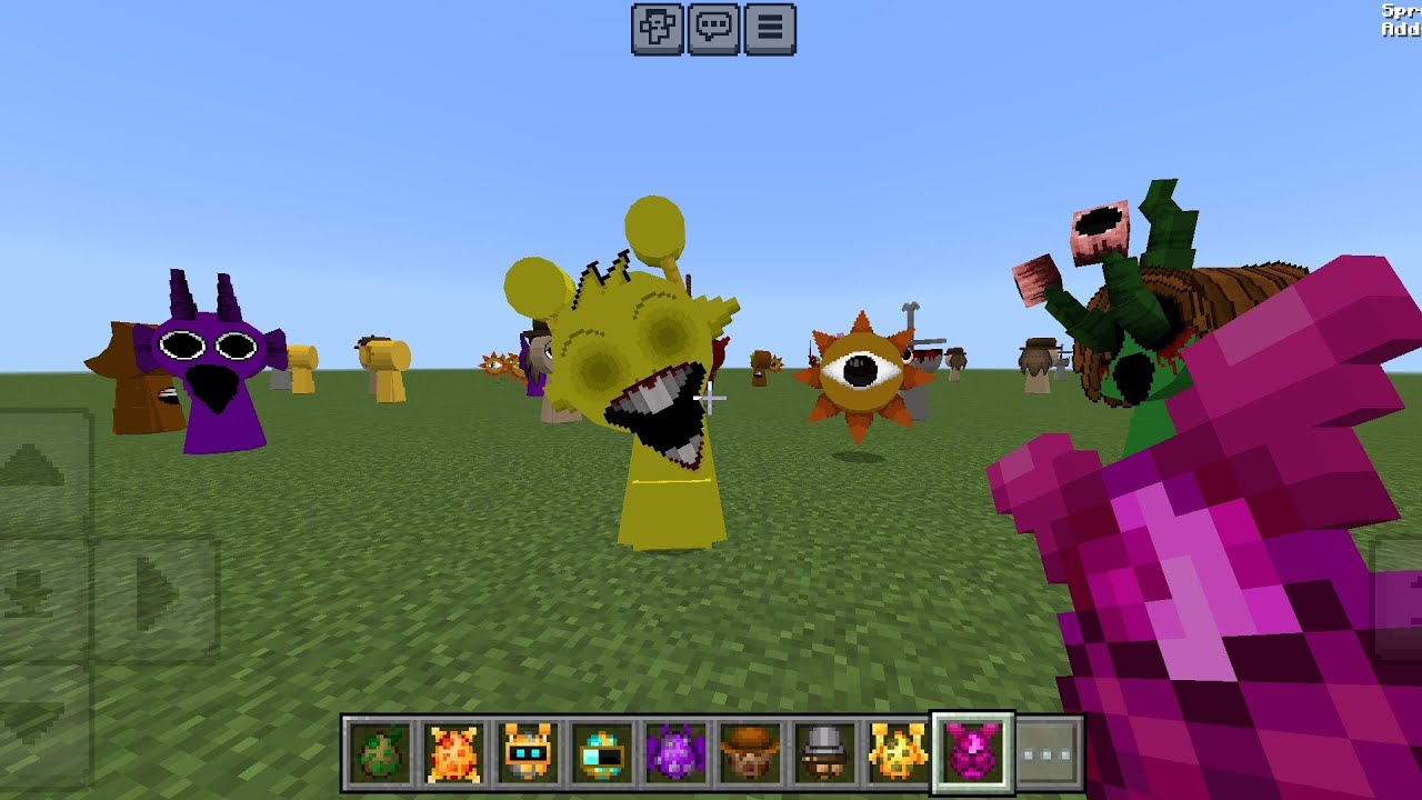 Minecraft PE New Realistic Sprunki incredibox ADDDON Release by ...