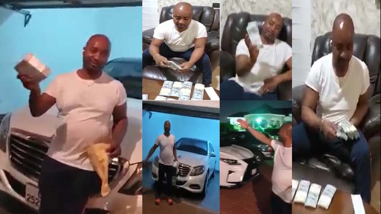 GNPC Driver gets Ghanaians αngry after showing off $100,000 cash ...