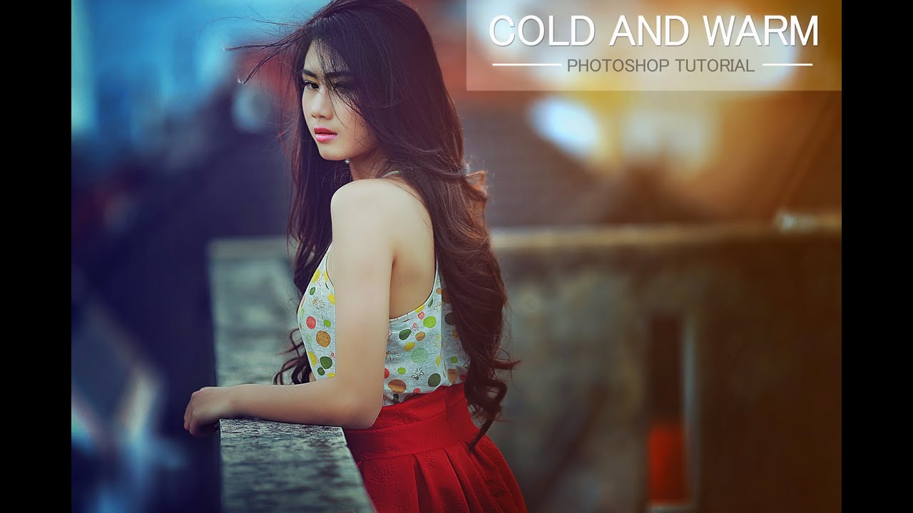 COLD AND WARM TONES PHOTOSHOP TUTORIAL - YouTube