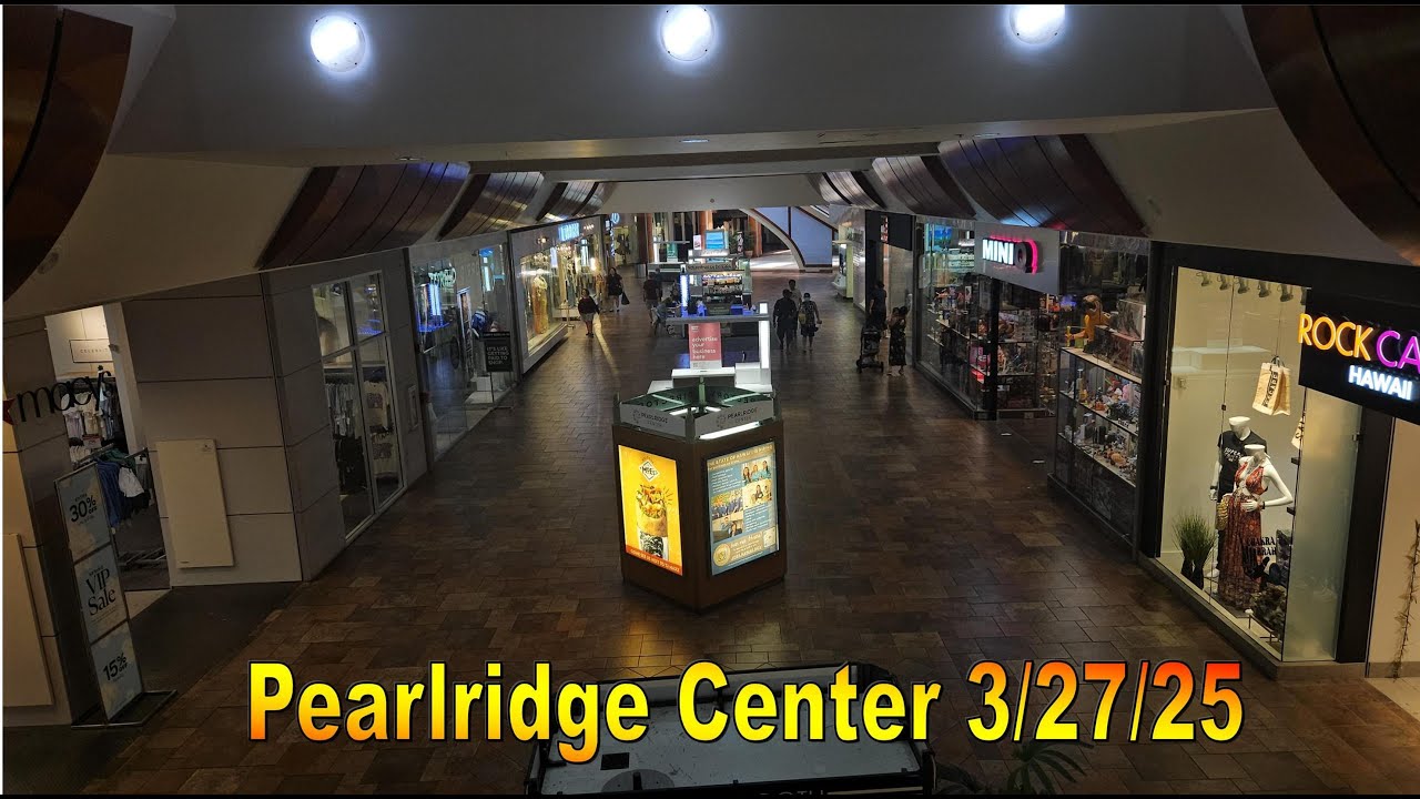 4K Pearlridge Center Phase 1 Walk 3/27/25 in Aiea, Oahu, Hawaii # ...