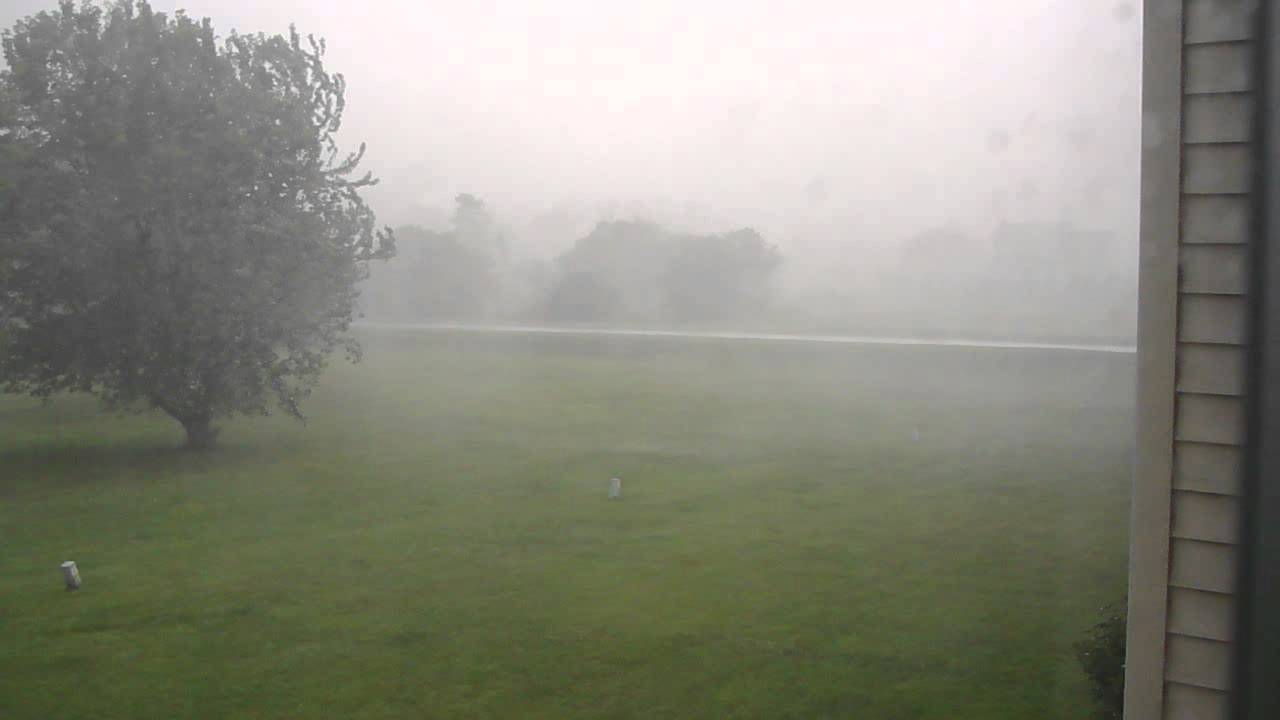 summer storm approaching - YouTube