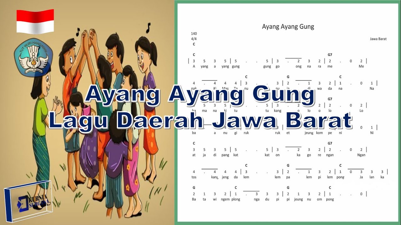 Lagu Daerah Jawa Barat | AYANG AYANG GUNG Chords - Chordify