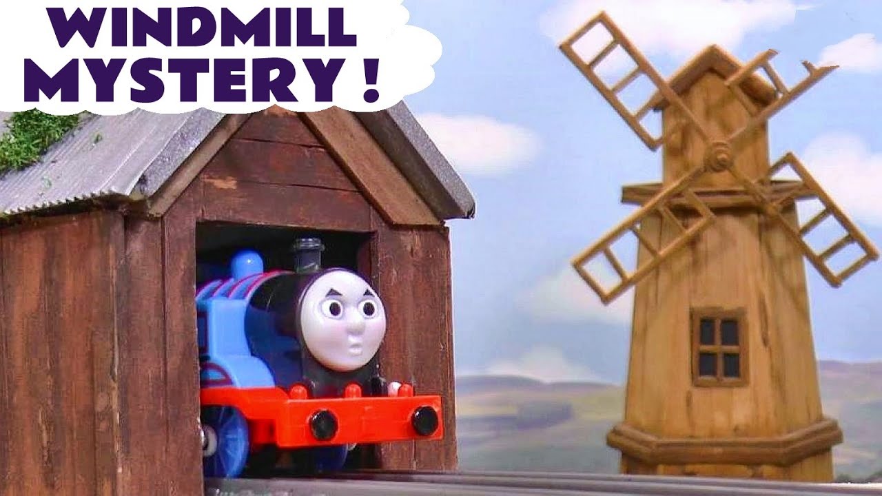 Windmill Mystery Toy Train Story With The Thomas Search And Rescue Team ...