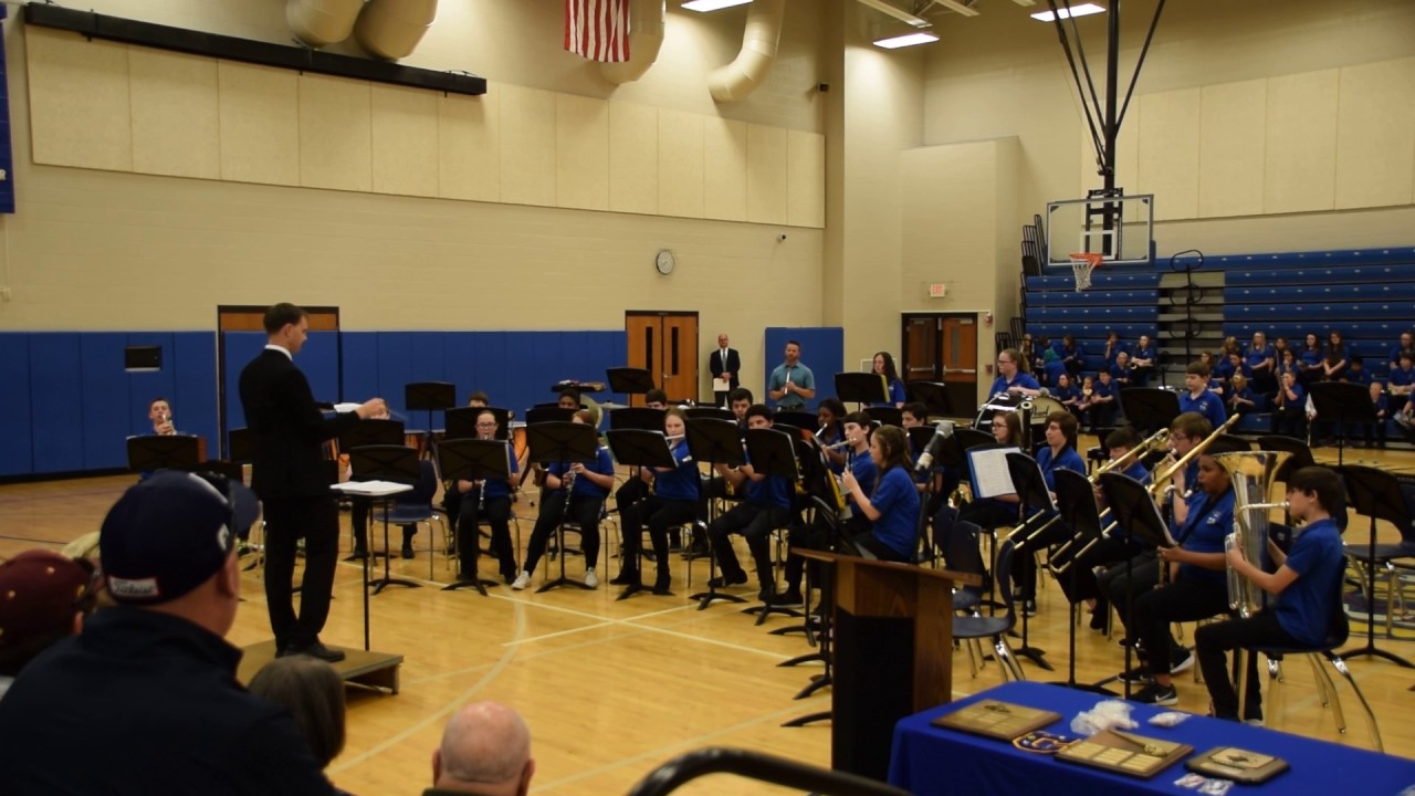 CJHS 8th Grade - Cartoon Symphony arr. Larry Clark - YouTube