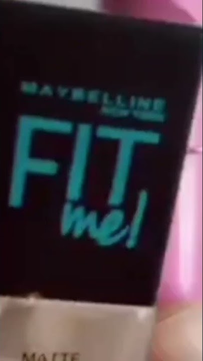 #فاونديشن ريفيو عن فاونديشن fit me - YouTube