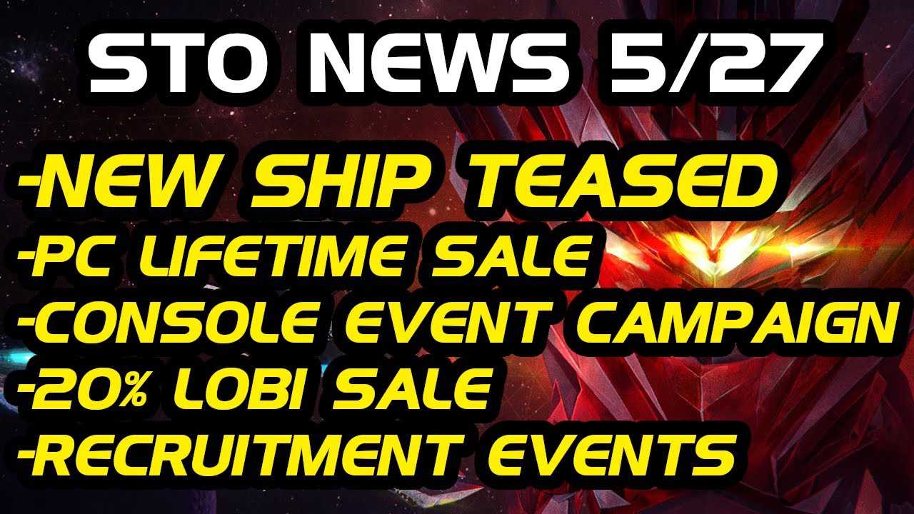 New Ship Teased, PC Lifetime Sale, & More STO News! | May 27th, 2025 ...