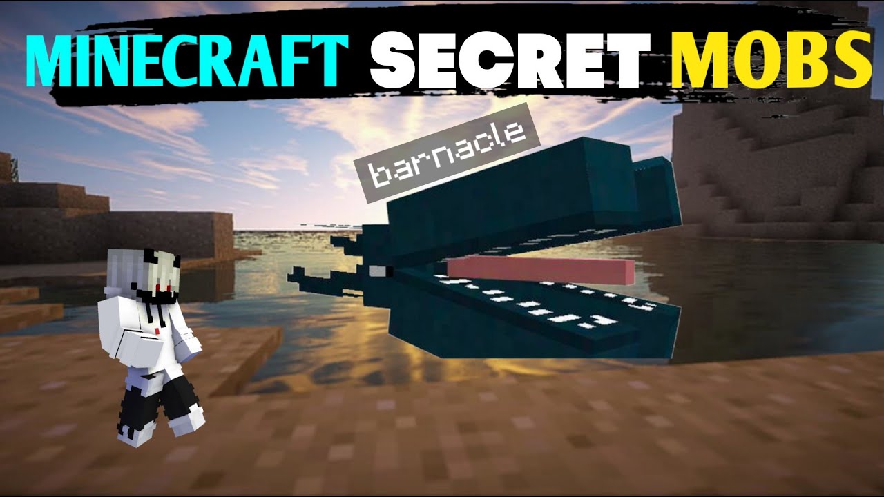 Minecraft secret mobs real life mobs in minecraft - YouTube