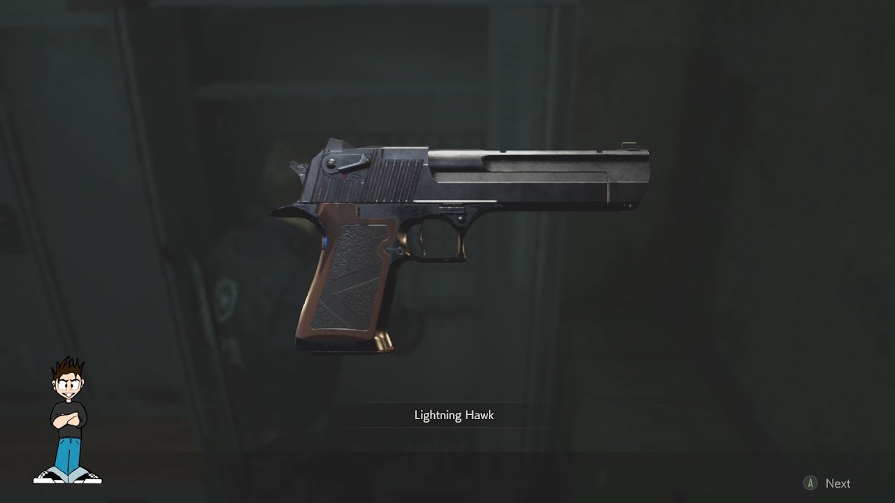 Getting Lightning Hawk / MAG - Resident Evil 2 Remake - YouTube