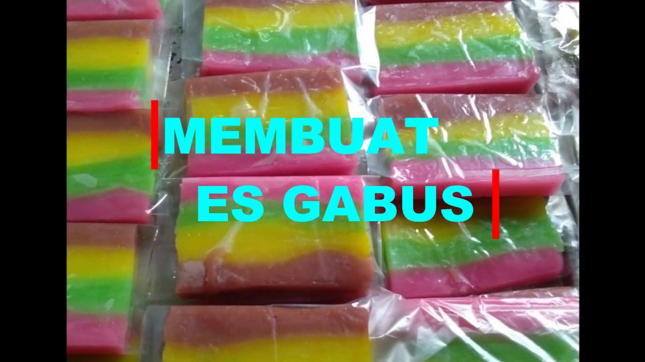 Cara Membuat Es Gabus hanya beberapa detik - YouTube