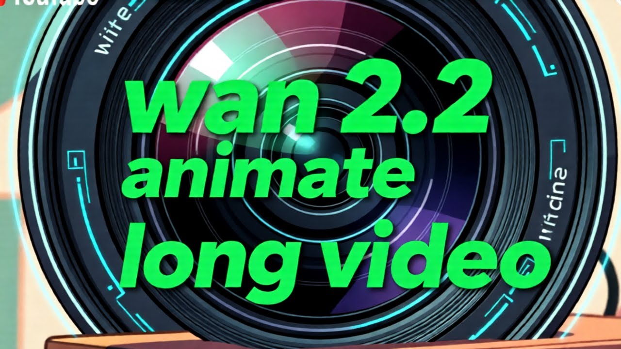 how to create wan animate long video comfyui workflow ! unlimited - YouTube