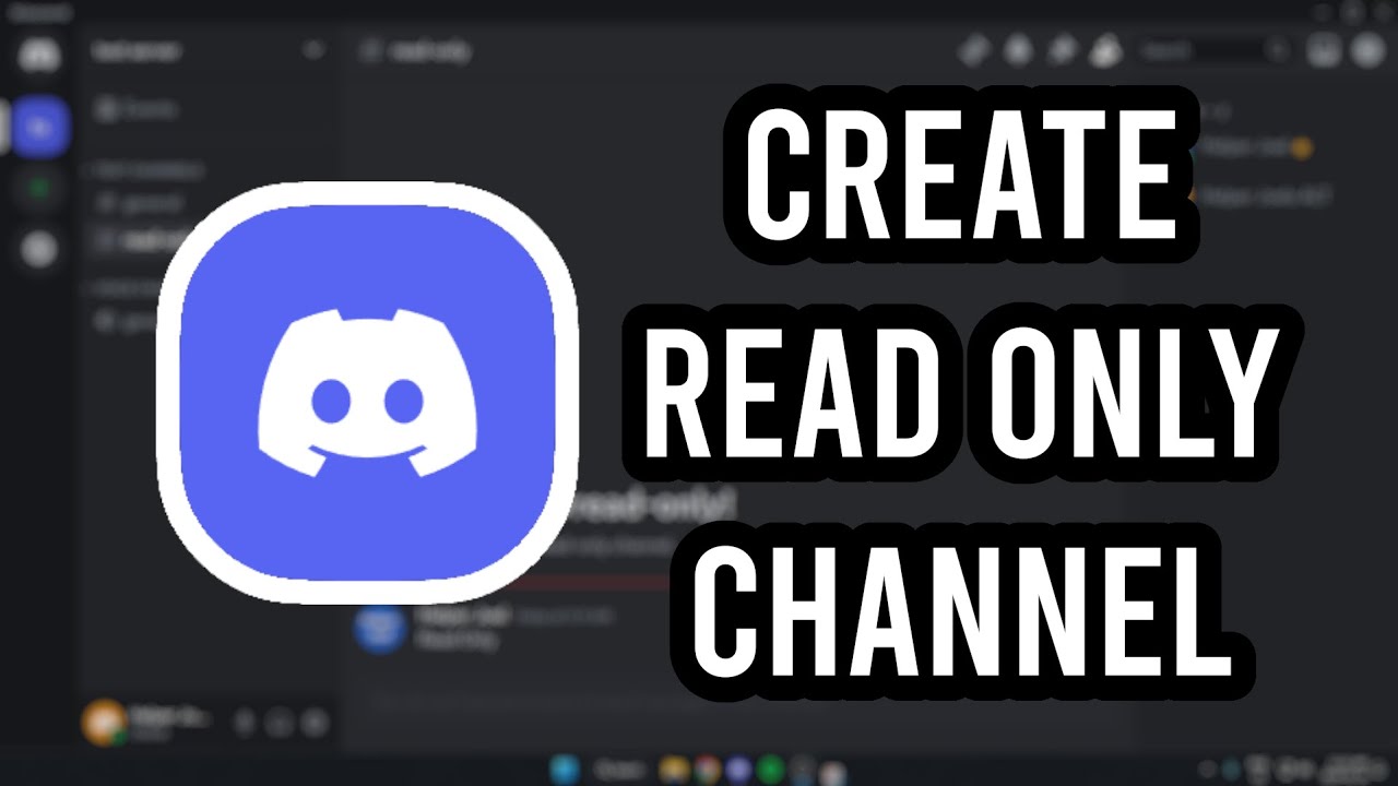 How To Make A Discord Read Only Channel - YouTube