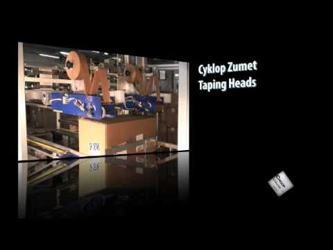 Umettatrici CYKLOP Tape Dispensers - YouTube