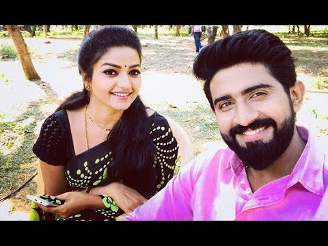 Nandhini serial actors nithya ram(ganga) and rahul ravi cute dubsmash ...
