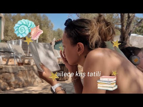 YAZA VEDA | okuduklarım + örgü öğrendim & ailece tatildeyiz 🦀🫂