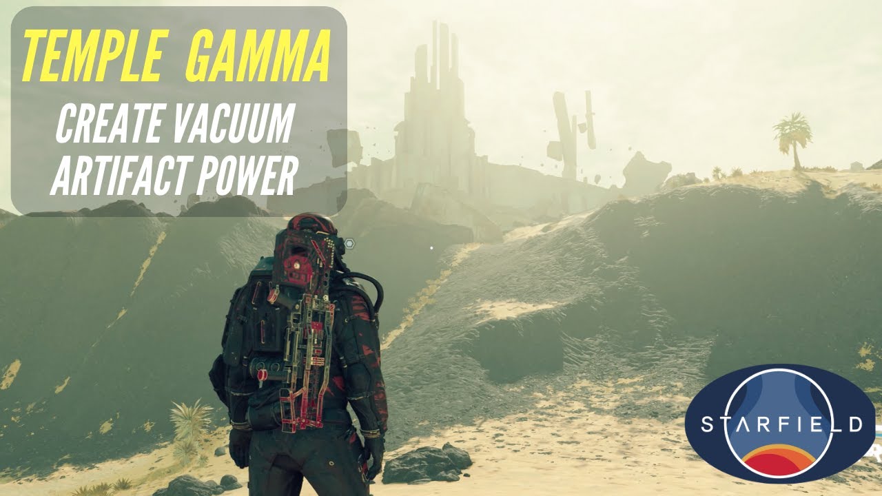 Get the Create Vacuum Artifact Power at Temple Gamma | Starfield - YouTube