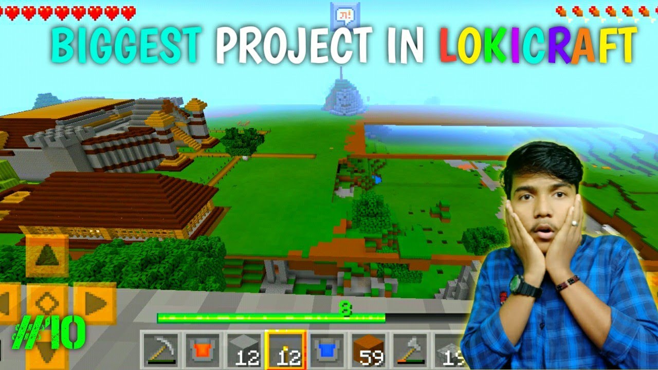 BIGGEST PROJECT IN LOKICRAFT ||Lokicraft || GAME PLAY VIDEO #10 - YouTube
