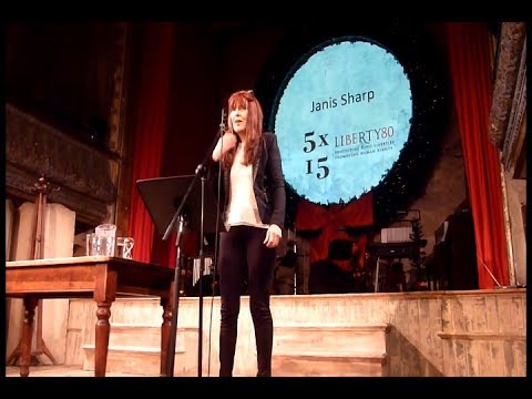 Janis Sharp speaks at the 5X15 liberty human rights talk - YouTube