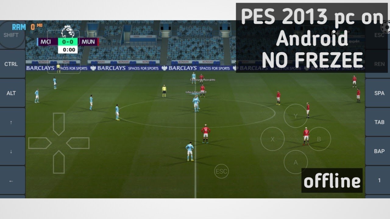 PES 2013 on Android | poco f3 | exagear emulator offline - YouTube