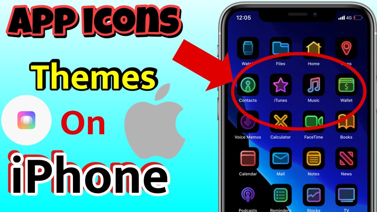 App iCons Themes On iPhone? - YouTube