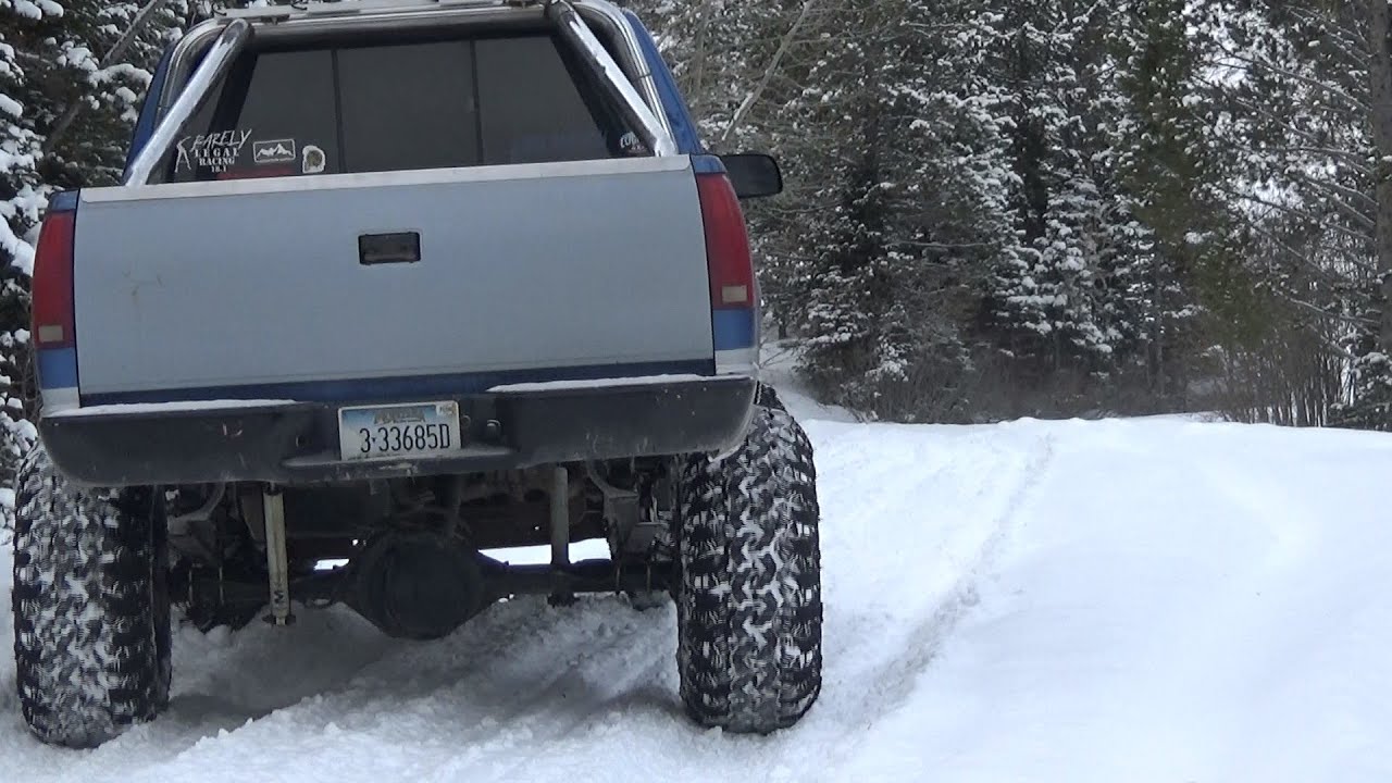 Montana Off Road Adventure 97 Chevy K1500 Snow Wheeling Little Bear ...