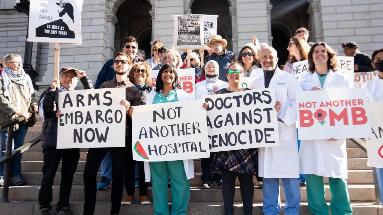 Doctors Against Genocide Nov 3rd Press Release - YouTube