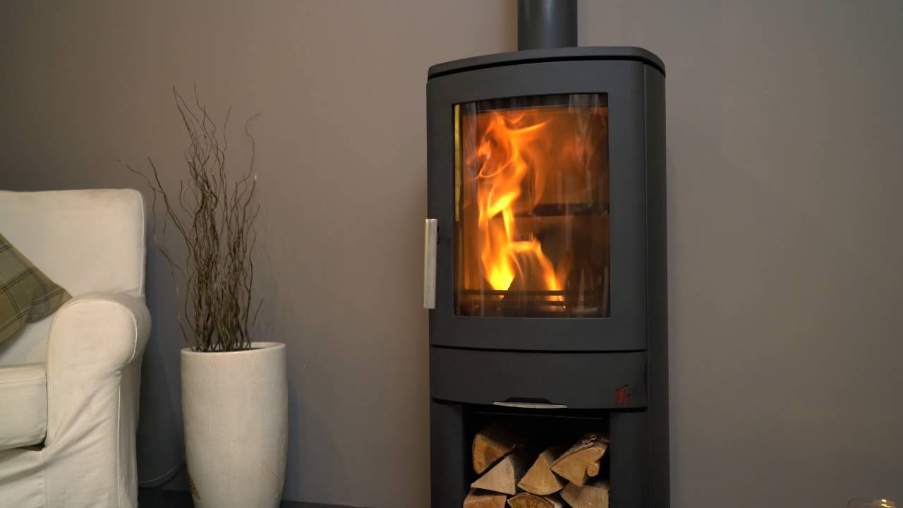 ACR Stoves Neo 1C 5kw Contemporary Multifuel Stove - YouTube