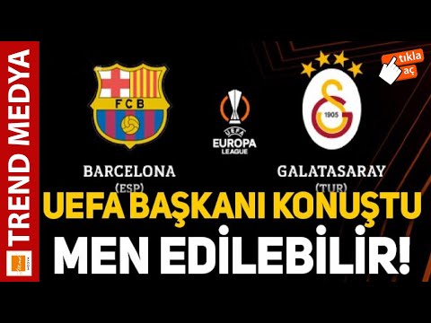 Galatasaray'ın rakibi Barcelona men edilebilir !