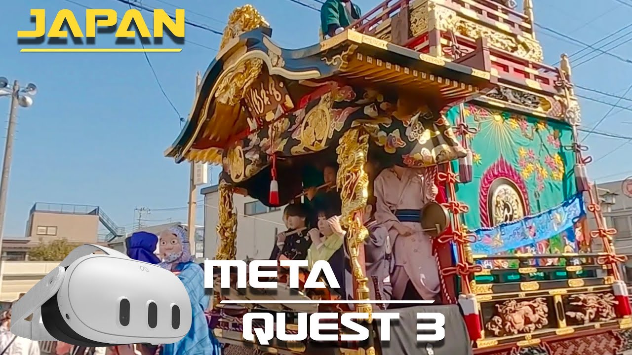 JAPAN. VR tourism. META QUEST 3 - YouTube