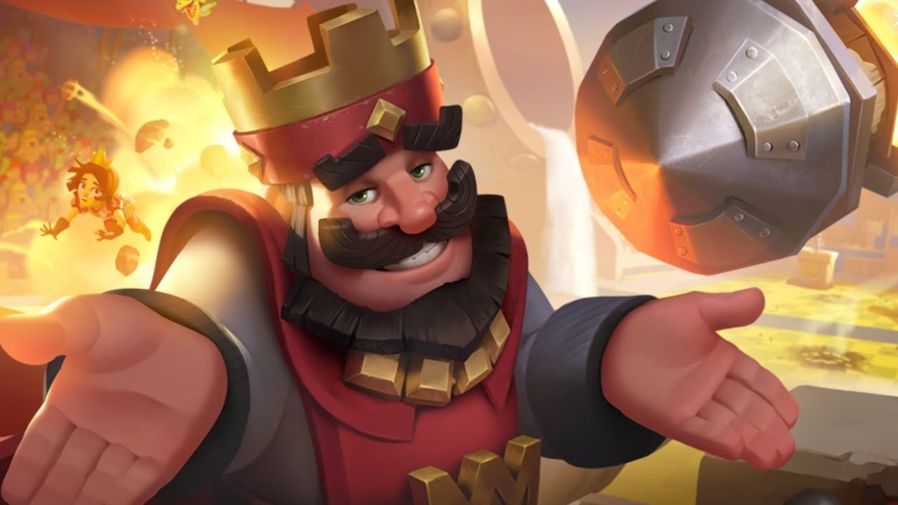 Playing against red king Clash Royale #clashroyale - YouTube